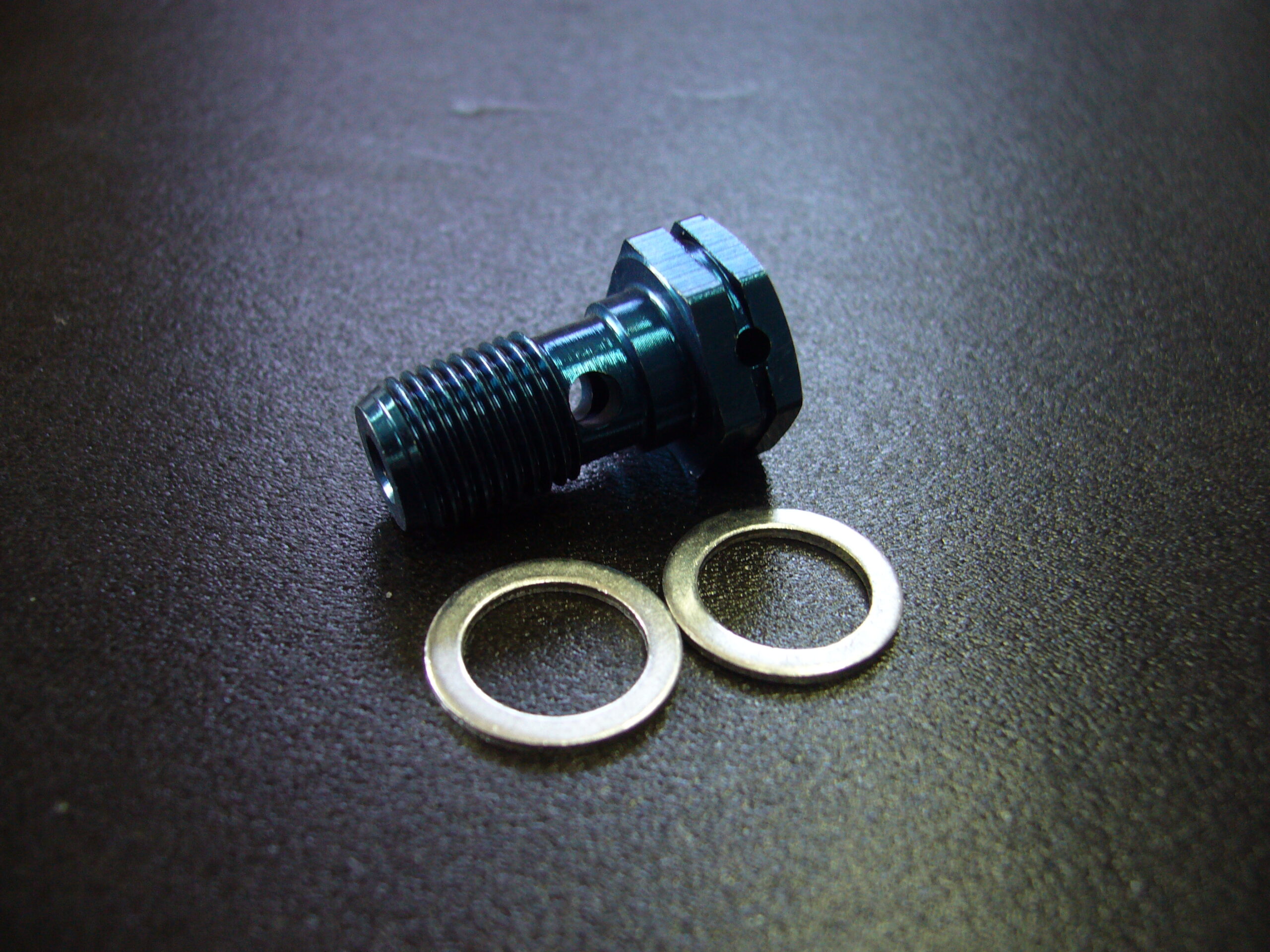 バンジョーボルトS1.00ブルー | ラグゼカスタムワークス|オンラインショップ